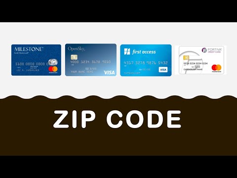 What is Credit Card ZIP code?