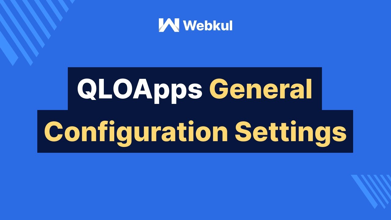 Qloapps - Configuration of Hotel General Settings