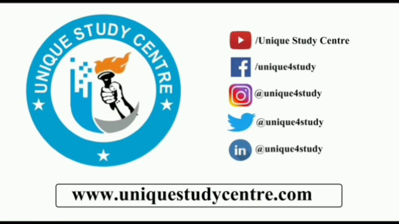 Introduction Video Of Unique Study Centre