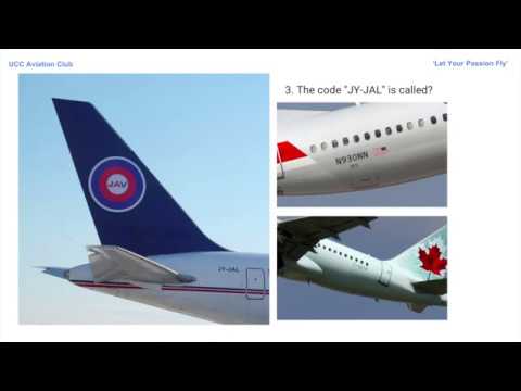 Aircraft Registration - Brain Cruise 2018