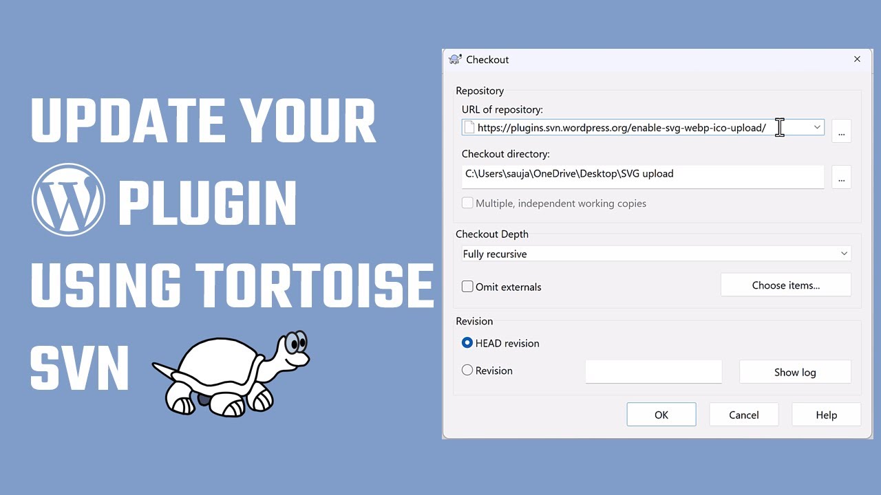 How to update your WordPress plugin using Tortoise SVN?