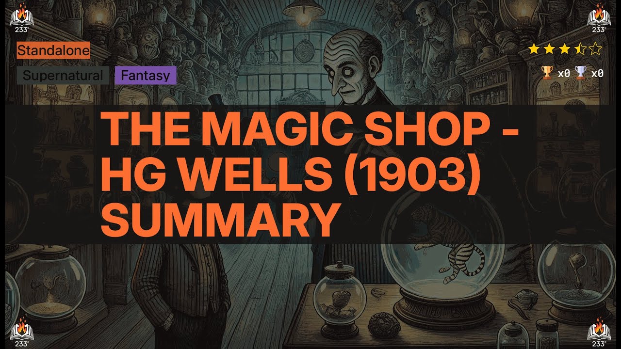The Magic Shop - HG Wells (1903) Summary