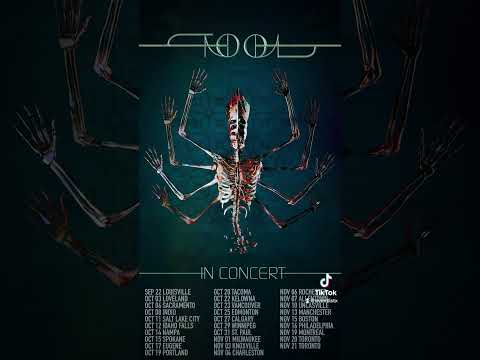 Tool 2023 Fall tour starts next month! #tool #toolarmy #rock #metal #tourdates #concert #tour #alt