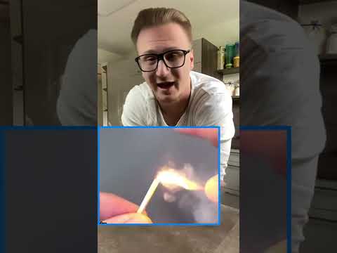 Diese Streichhölzer kann man mit den Fingern anzünden!😱