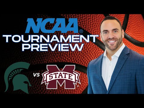 Michigan State vs Mississippi State March Madness Predictions | 2024 NCAA Tournament Best Bets