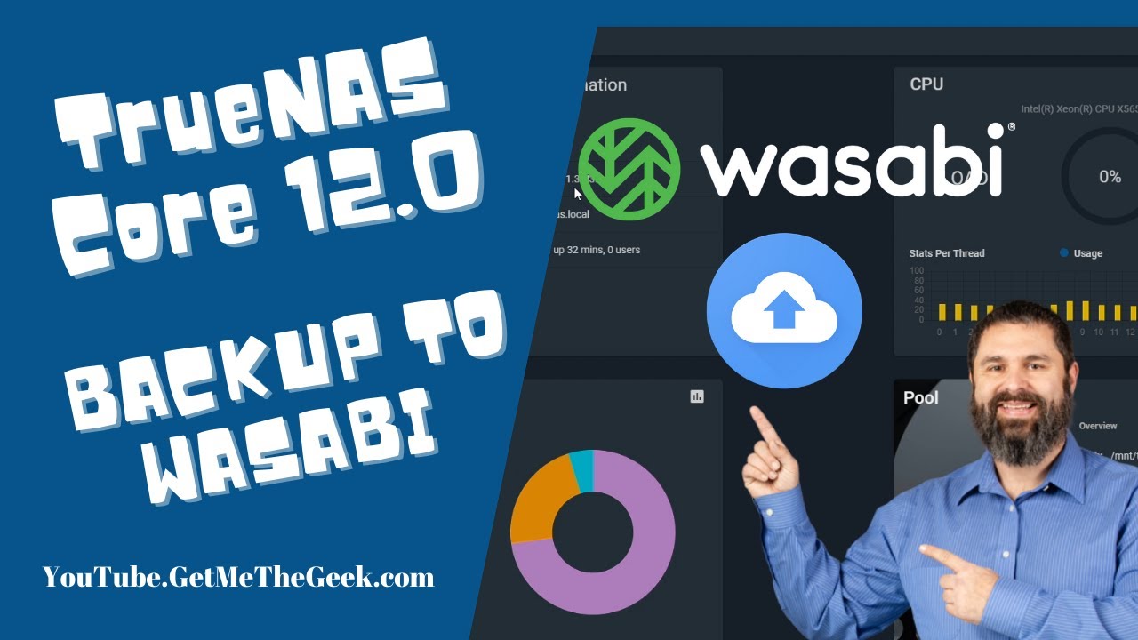 Backup TrueNAS to Cloud with Wasabi // S3 compatible storage