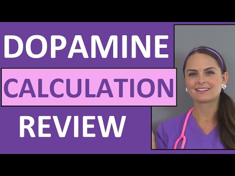 Dopamine IV Drip Calculation & Nursing Considerations Pharmacology Implications