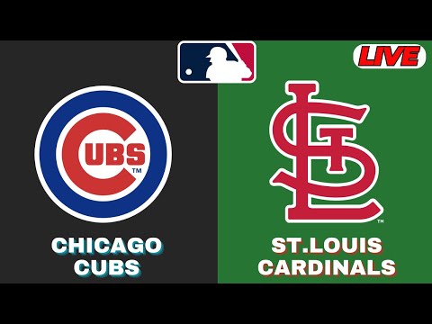 🔴LIVE : Chicago Cubs Vs St. Louis Cardinals | MLB 2025 | MLB Live Baseball Score