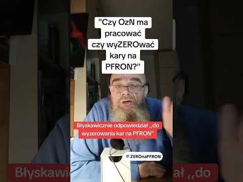 "Czy OzN ma pracować czy wyZEROwać kary na #PFRON?"