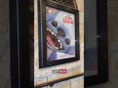 Lilo & Stitch in 4DX felt real with moving seats, wind, & water! #4DX #Regal #LiloAndStitch #Austin