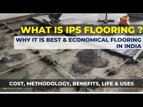 What is IPS Flooring ? How to Do IPS, Cement Concrete CC Flooring for House Construction In India