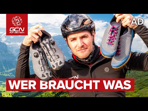 Sind Gravelschuhe besser als Rennradschuhe?