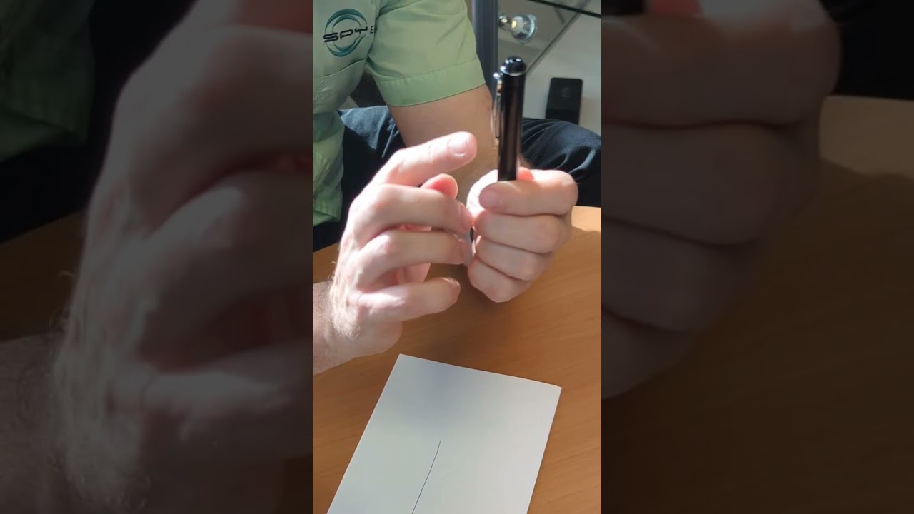 Digital Spy Pen Audio Recorder Demo