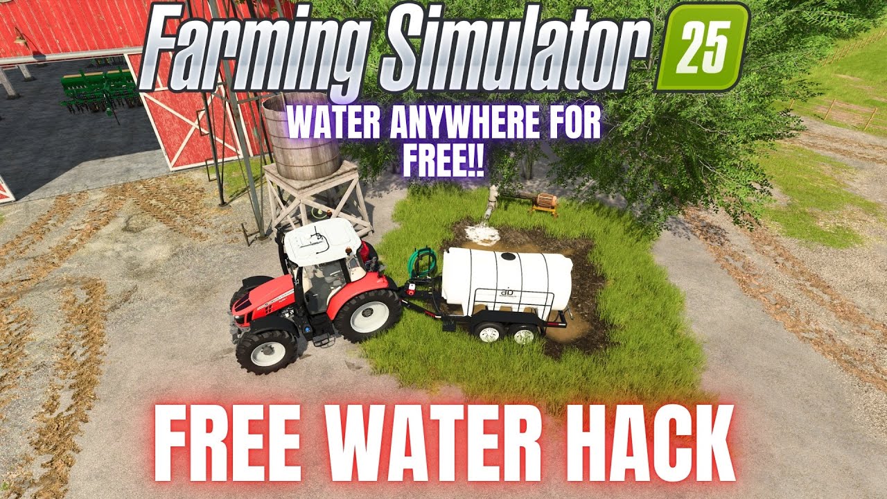 Free water in FS25: How to get it without spending money? - FS25
