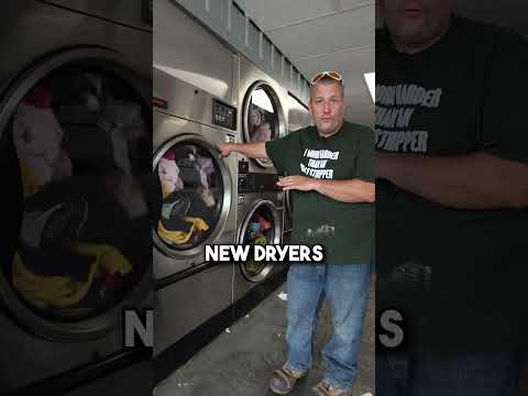 #1 Ultimate Upgrade You Need! New Dryers Transforming Laundromat Experiences! #laundromat