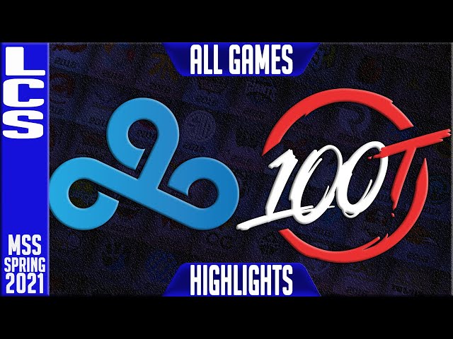 Cloud9 clean sweeps 100 Thieves to kick off 2021 LCS Mid-Season Showdown run