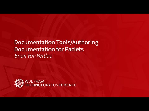 Documentation Tools/Authoring Documentation for Paclets