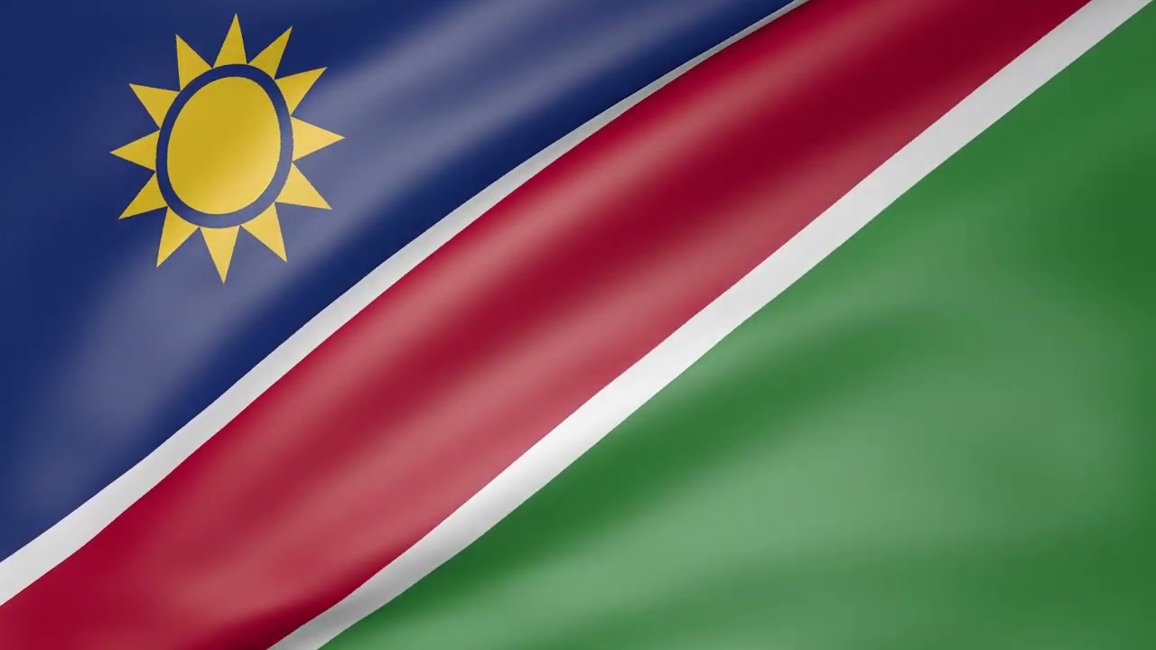 Animated Flag of Namibia