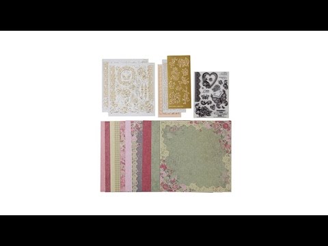 Paper Wishes Roses Lace Papercrafting Kit
