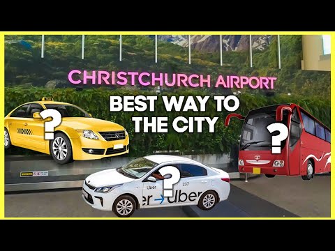 Christchurch International Airport to City  "How Far and How Much?