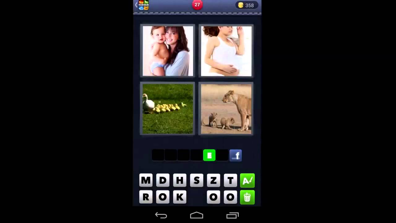4 Pics 1 Word Android App Review - CrazyMikesapps