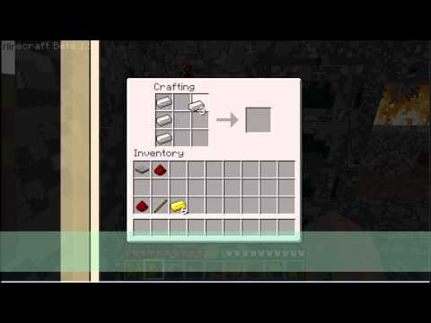 Minecraft - How to make Detector and Powered Rails (HD)