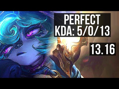 VEX vs PANTH (MID) | 5/0/13, 66% winrate | EUW Diamond | 13.16