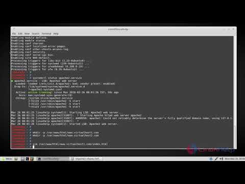 How to setup a name based VirtualHost on Linux Mint 18.3