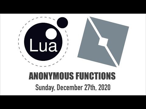 Roblox Coding: Anonymous Functions