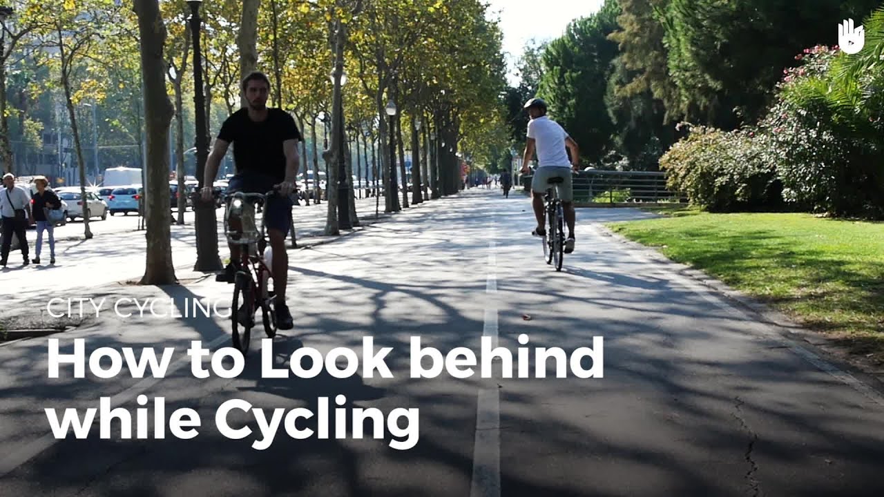 How to Look Back While Cycling - Tips for Safer Cycling | Sikana