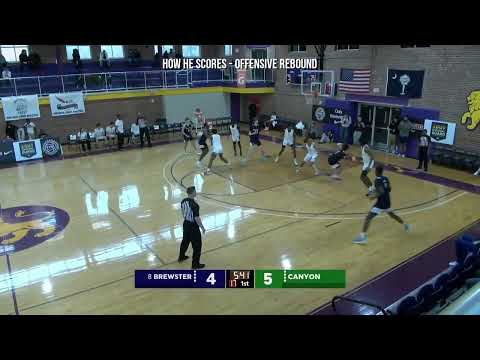Daniel Jacobsen - Purdue's Next 7-footer - 2023-24 Brewster Highlights