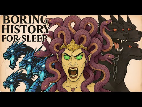 Boring Greek Myths for Sleep | The Weirdest Monsters in Mythology