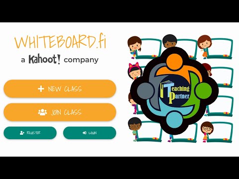 Virtual whiteboard for students - Collaborative tools for teachers