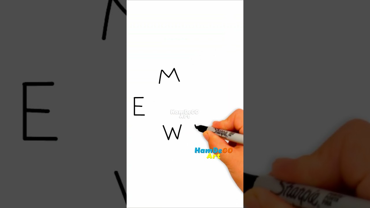 Que fácil !! Aprende a dibujar un cerdo de forma sencilla #shorts #drawing #art