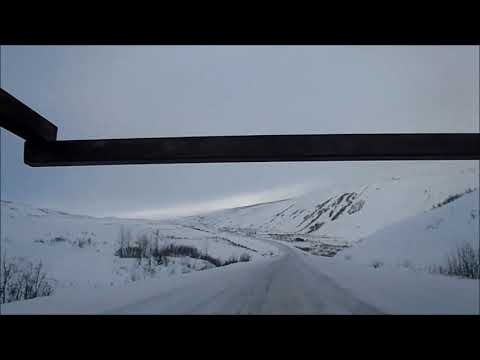Alaska Highway Christmas drive to Anchorage, first leg; Haines to Haines Junction