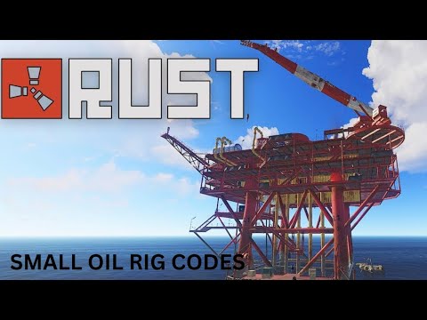 SMALL OIL RIG COMPUTER CODES (RUST) CCTV ID