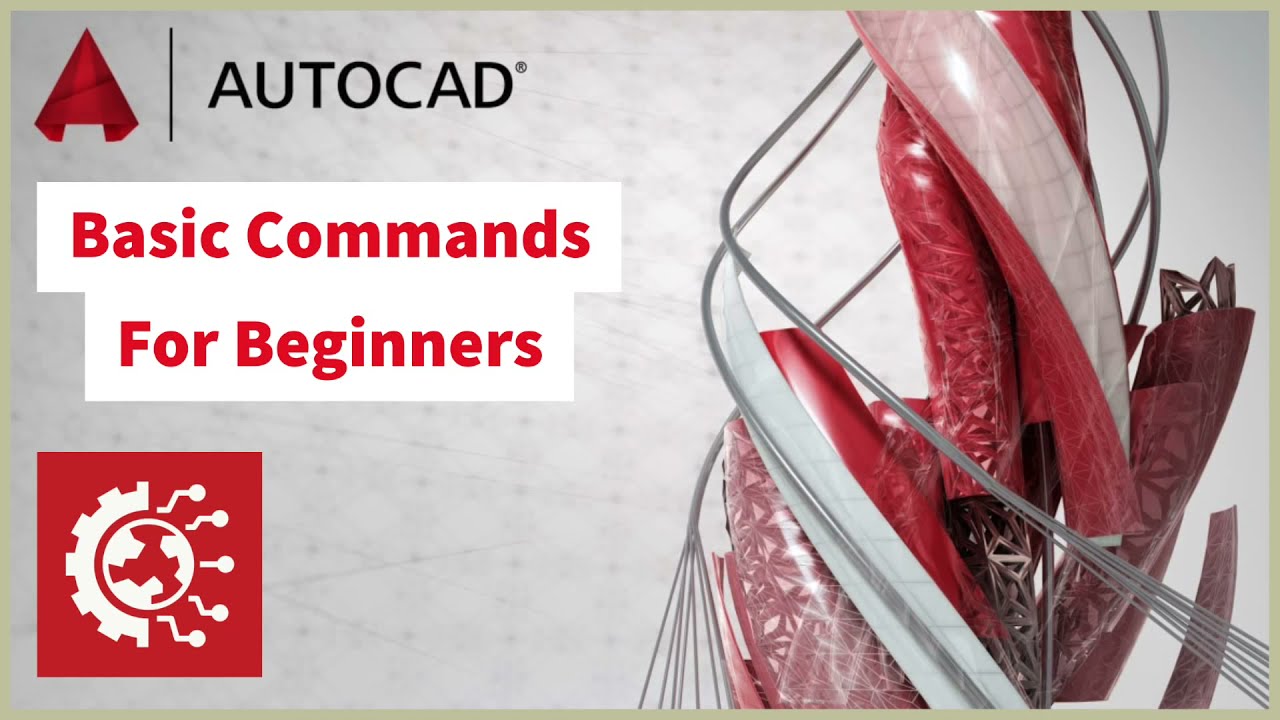 AutoCAD- Basic Commands For Beginners (In 6 Minutes)