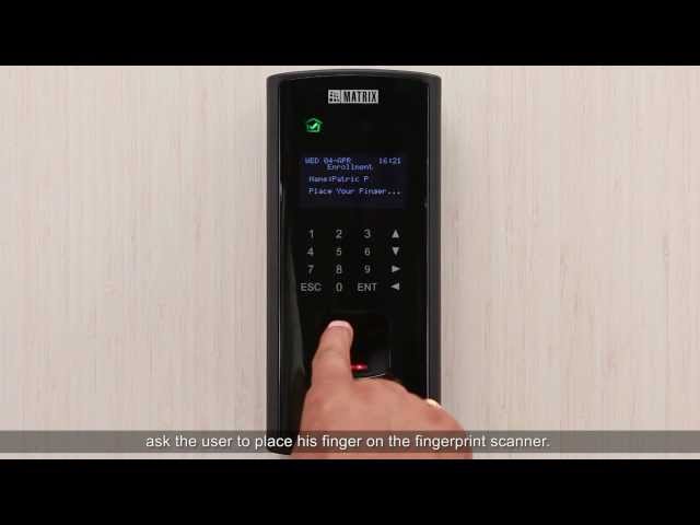 Matrix Biometric Access Control System - Matrix Access Control Systems ...