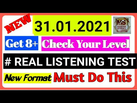 NEW REAL BRITISH COUNCIL | IELTS LISTENING PRACTICE TEST 2021 WITH ANSWERS | 31.01.2021| LISTENING 2