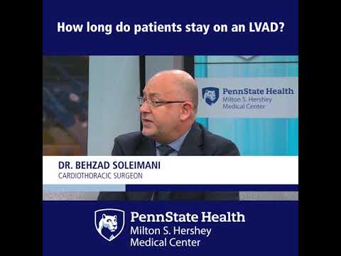 How long do patients stay on an LVAD? - Penn State Health