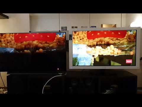 LG C9 OLED BFI Compared to PWM (Slowmotion)