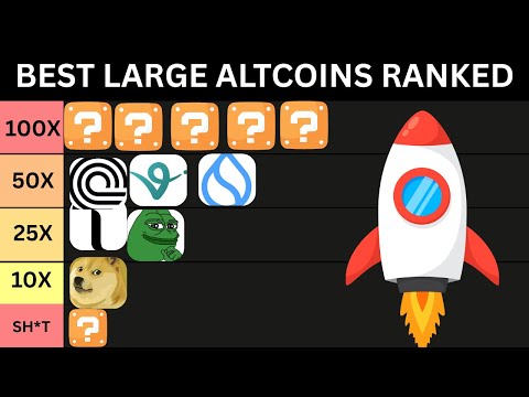 RANKING BEST LARGE CAP ALTCOINS TO BUY THIS SUMMER 2025!! MILLIONAIRE CRYPTO TIER LIST!!