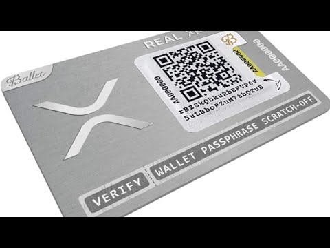 WORKING ON THE ULTIMATE COLD WALLET FOR XRP RIPPLE AND XLM STELLAR LONGTERM STORAGE