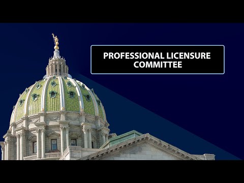 Professional Licensure Committee -- June 25, 2025