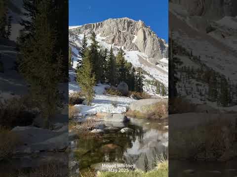 Hiking at Mt. Whitney with Asgard Series Collapsible Trekking Poles