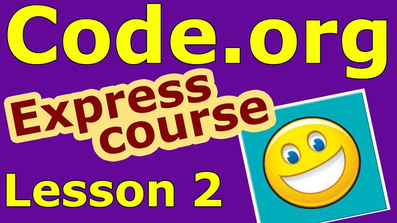 Coding For Beginners Kids #2 (2018) Code.org - Express Course Lesson 2 - Coding for Kids Code.org