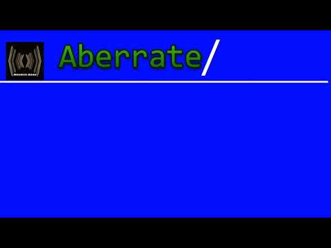 Aberrate | Aberrant | Abberancy | Aberration | Meaning in Urdu | انگریزی اردو لغت |