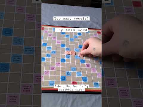 This 4-letter Scrabble word only has one vowel