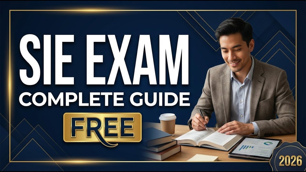 SIE Exam Study Guide 2026: Complete Topic Breakdown (FREE)