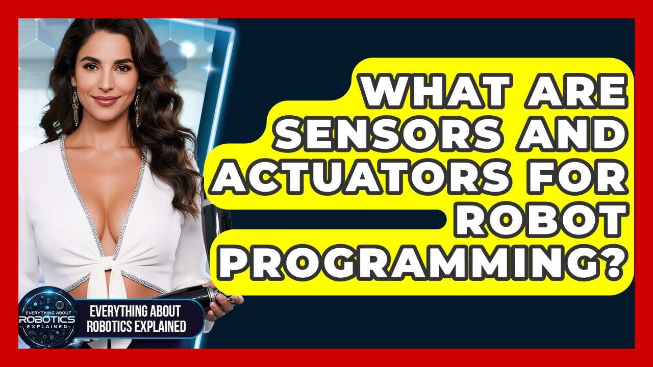 What Are Sensors And Actuators For Robot Programming? - Everything About Robotics Explained